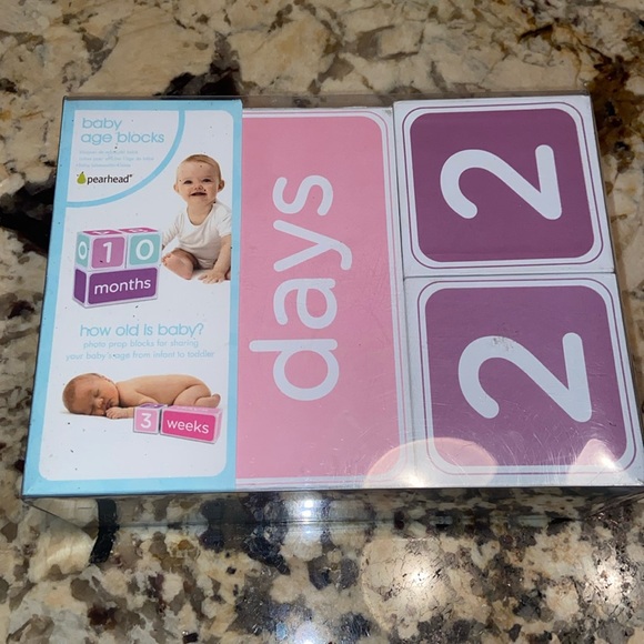 Pearhead | Other | New Pearhead Milestone Age Blocksgirl | Poshmark